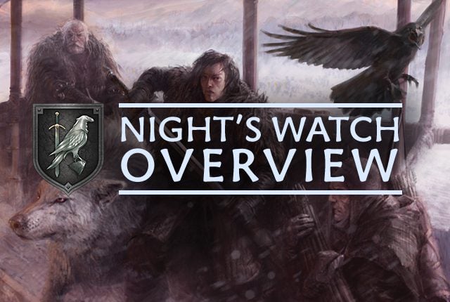 CMON - ASOIF: TMG Night's Watch Starter Set - Overview — ASOIAF